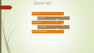 workability test of concrete | PPTX