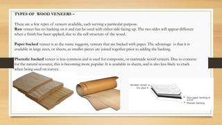 types of timber boards | PPTX