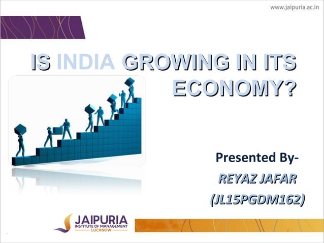 Economic Growth in India | PPT | Business | Business and Finance
