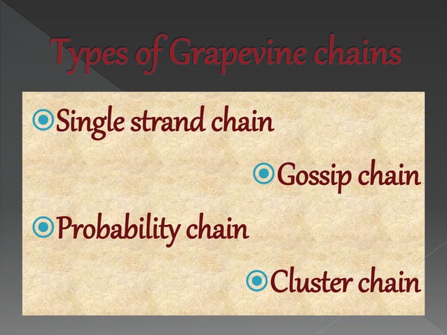 presentation grapevine | PPT