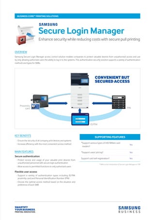 Business Core™ Printing Solutions Brochure | PDF