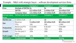 Tudor Mafteianu (Blu Capital Partners) - What Drives the Value of Your ...