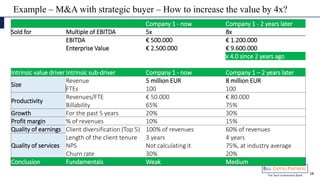 Tudor Mafteianu (Blu Capital Partners) - What Drives the Value of Your ...