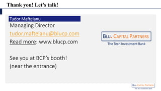 Tudor Mafteianu (Blu Capital Partners) - What Drives the Value of Your ...