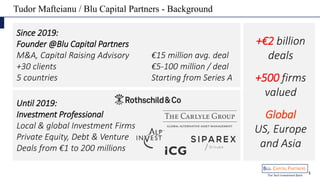 Tudor Mafteianu (Blu Capital Partners) - What Drives the Value of Your ...