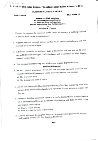 Bc question papers | PDF