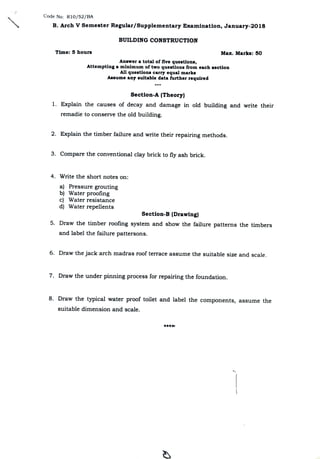 Bc question papers | PDF