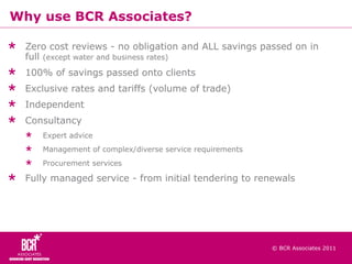 BCR Associates Introduction | PPT