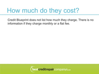 Credit Blueprint | PPTX