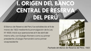 Banco central de Reserva del Perú...,..... | PPTX