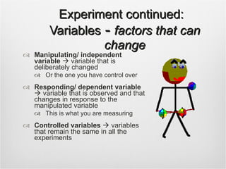 Bcr scientific method power point | PPT