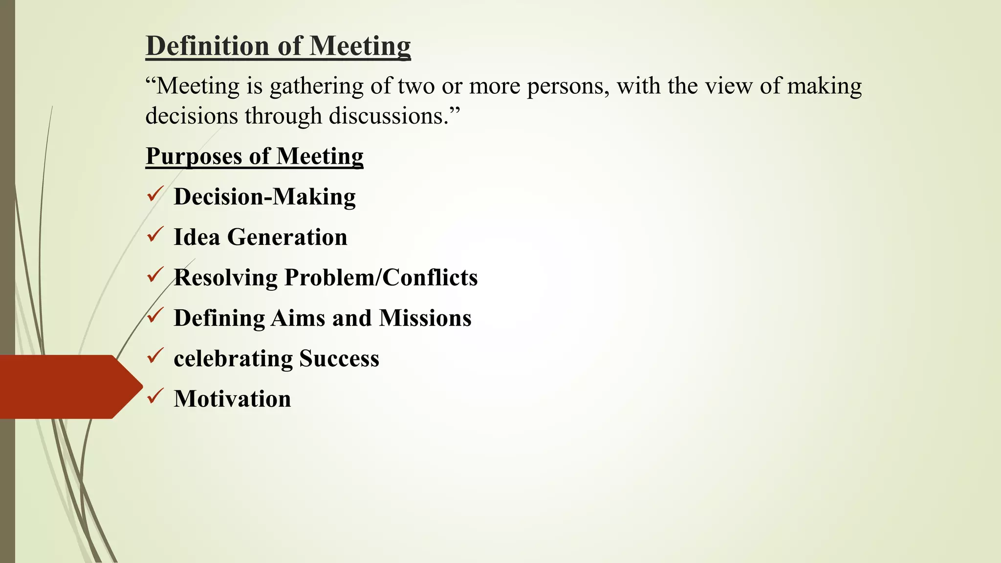 conducting and attending business meeting | PPTX | Business Expos & Conferences | Events