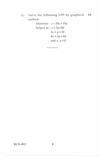 Bcs 012 0613 | PDF