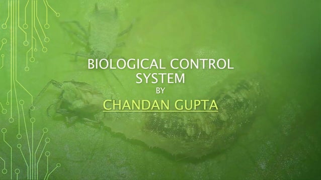Biological Pest Control/ Biological Control System | PPTX