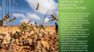 Biological Pest Control/ Biological Control System | PPTX