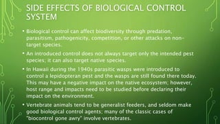Biological Pest Control/ Biological Control System | PPTX
