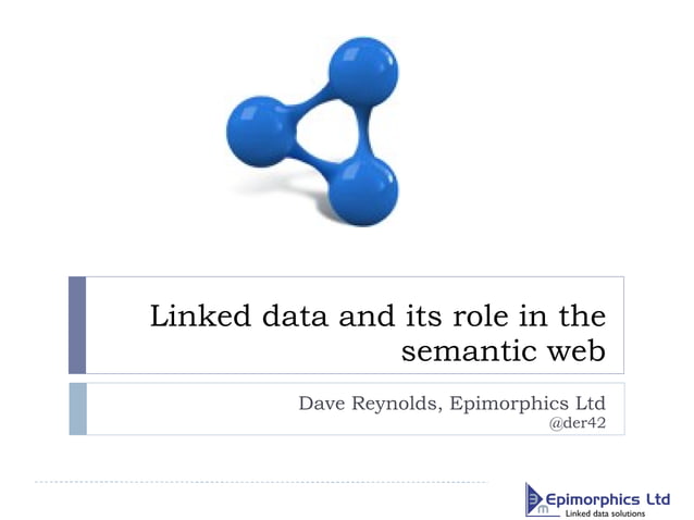 Introduction to linked data and the semantic web | PPT
