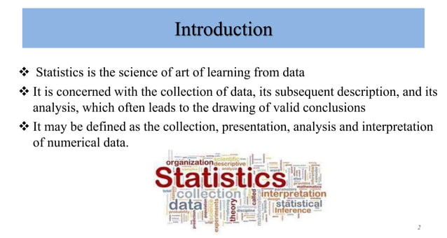 Bcs 040 Descriptive Statistics | PPT