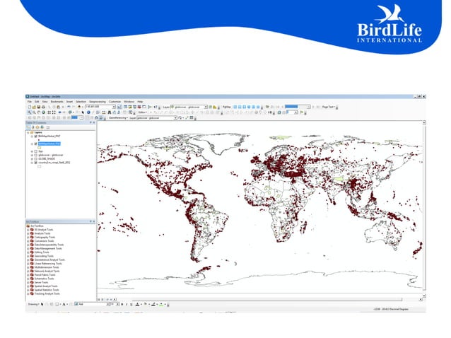 Mapping birds, biodiversity and business: the role of GIS in ...