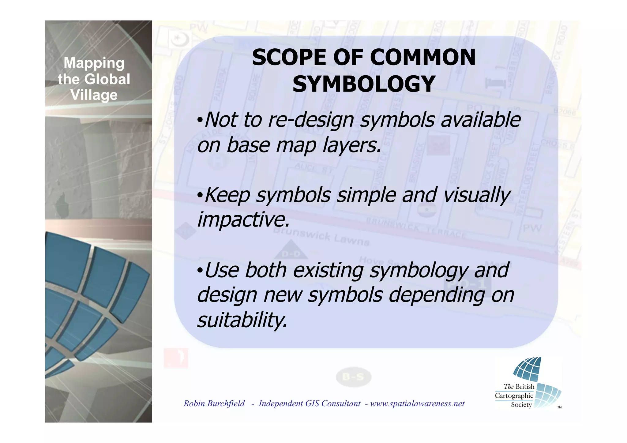 A common mapping symbology across national security stakeholders during ...