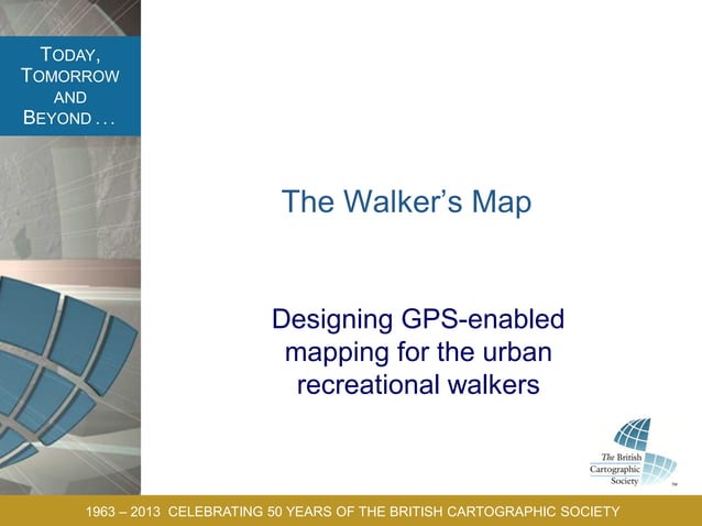 The Walker's Map: Designing GPS-enabled mapping for the urban ...