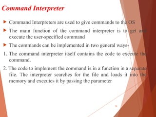 BCS303-Module 1.ppt operating systems vtu 3rd sem | PPT