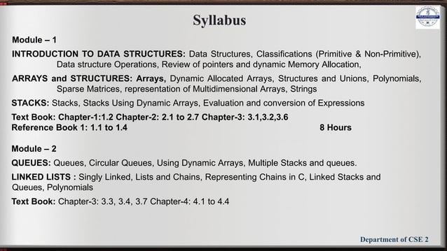 BCS304 Module 5 slides DSA notes 3rd sem | PPTX
