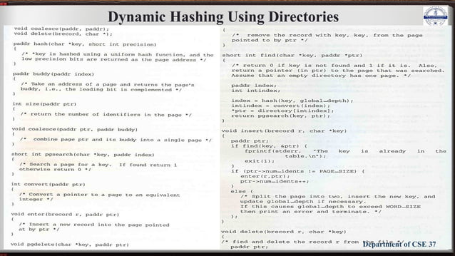 BCS304 Module 5 slides DSA notes 3rd sem | PPTX