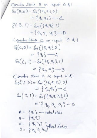 BCS503 Model Question Paper Solution Theory of Computation | PDF