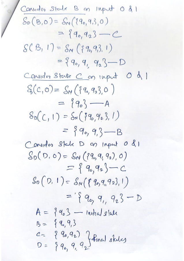 BCS503 Model Question Paper Solution Theory of Computation | PDF