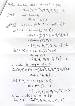 BCS503 Model Question Paper Solution Theory of Computation | PDF
