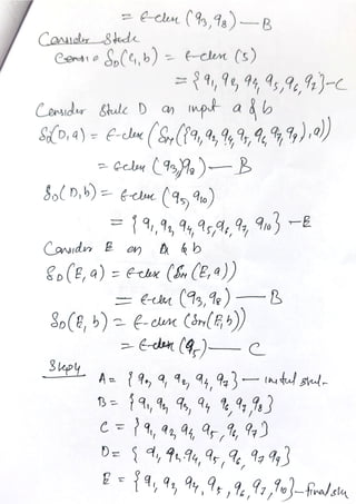 BCS503 Model Question Paper Solution Theory of Computation | PDF