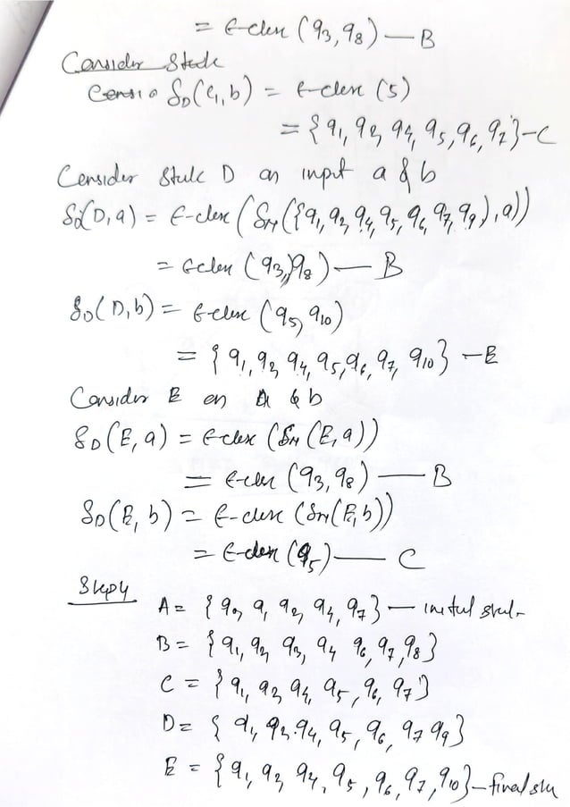 BCS503 Model Question Paper Solution Theory of Computation | PDF