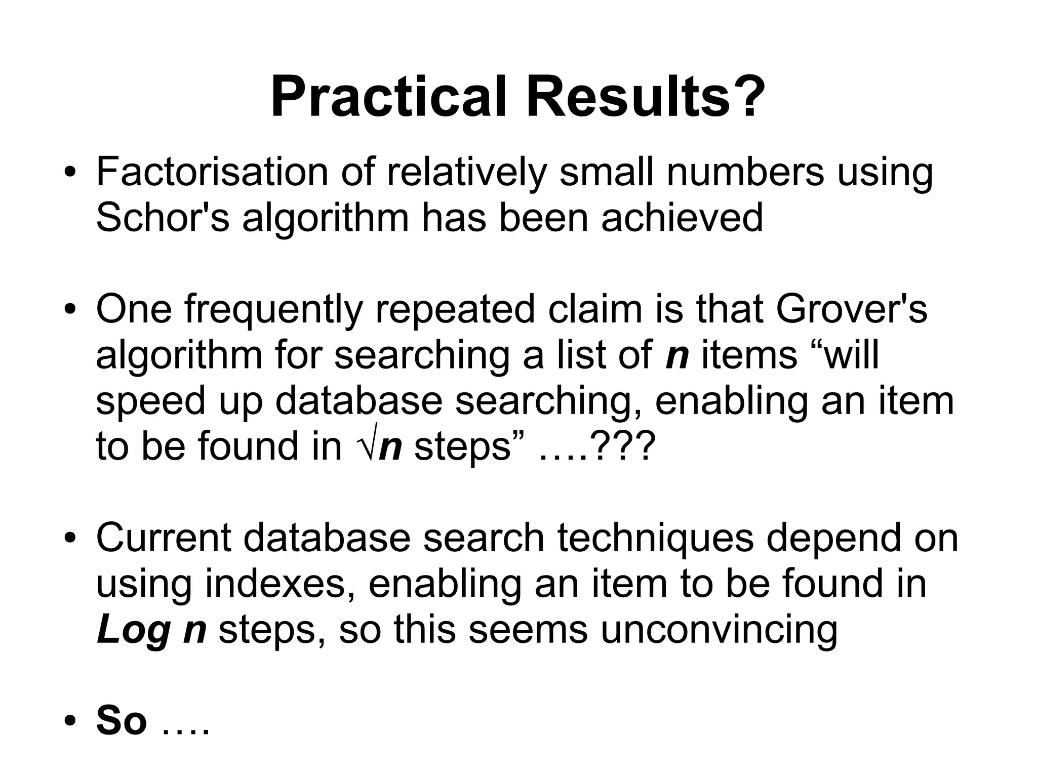 BCS APSG Quantum Computing tutorial | PDF