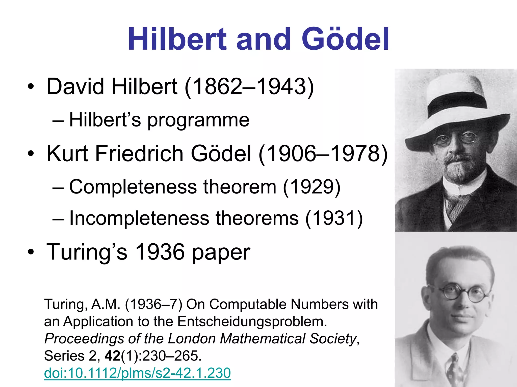 Alan Turing: Founder of Computer Science | PDF