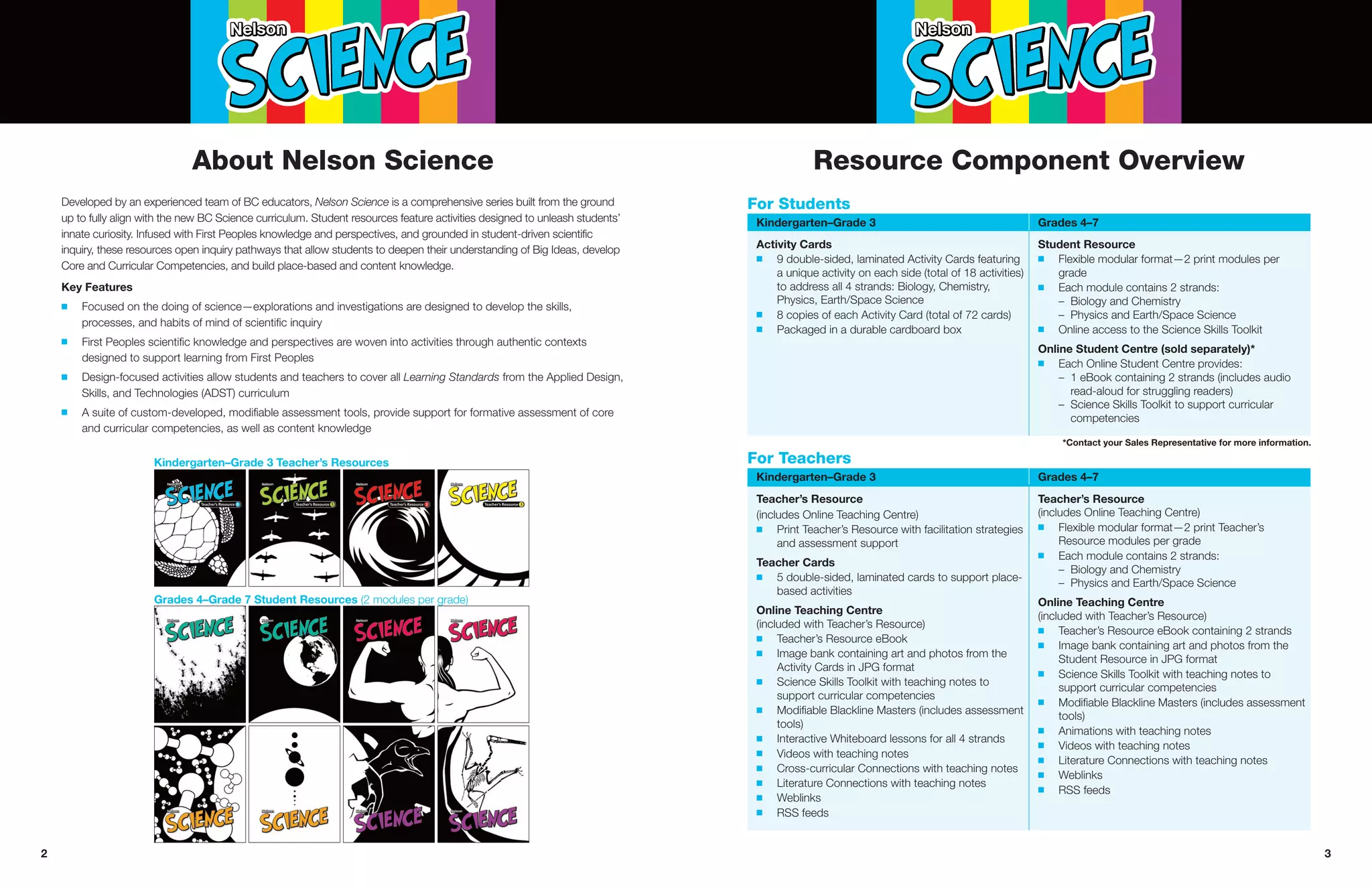 BC Science Kindergarten Sampler 2017 | PDF