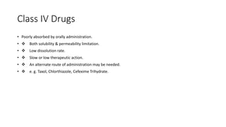 Bcs classification of drug | PPTX