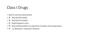Bcs classification of drug | PPTX