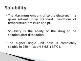Industrial Pharmacy , unit-I BCS Classification | PPT