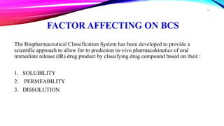 BCS classification (SHETTY CHETHAN).pptx