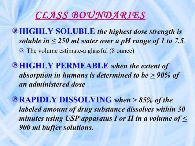 Bcs classification system | PPT | Pharmaceutical Industry | Industries