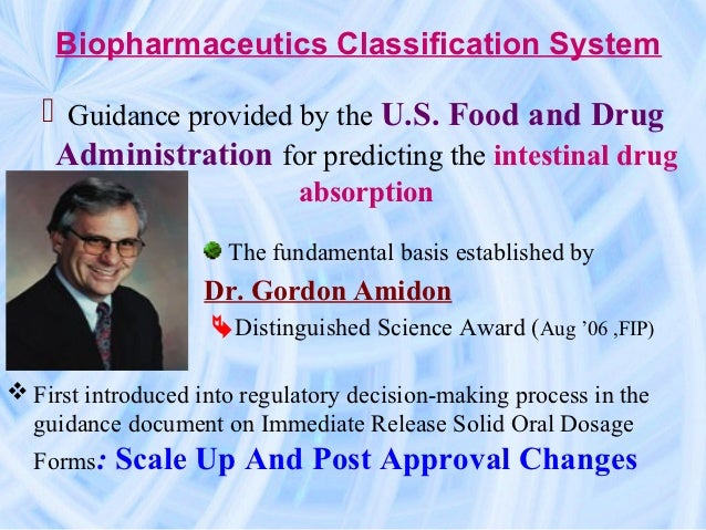 Fda Bcs Classification - electromultifiles