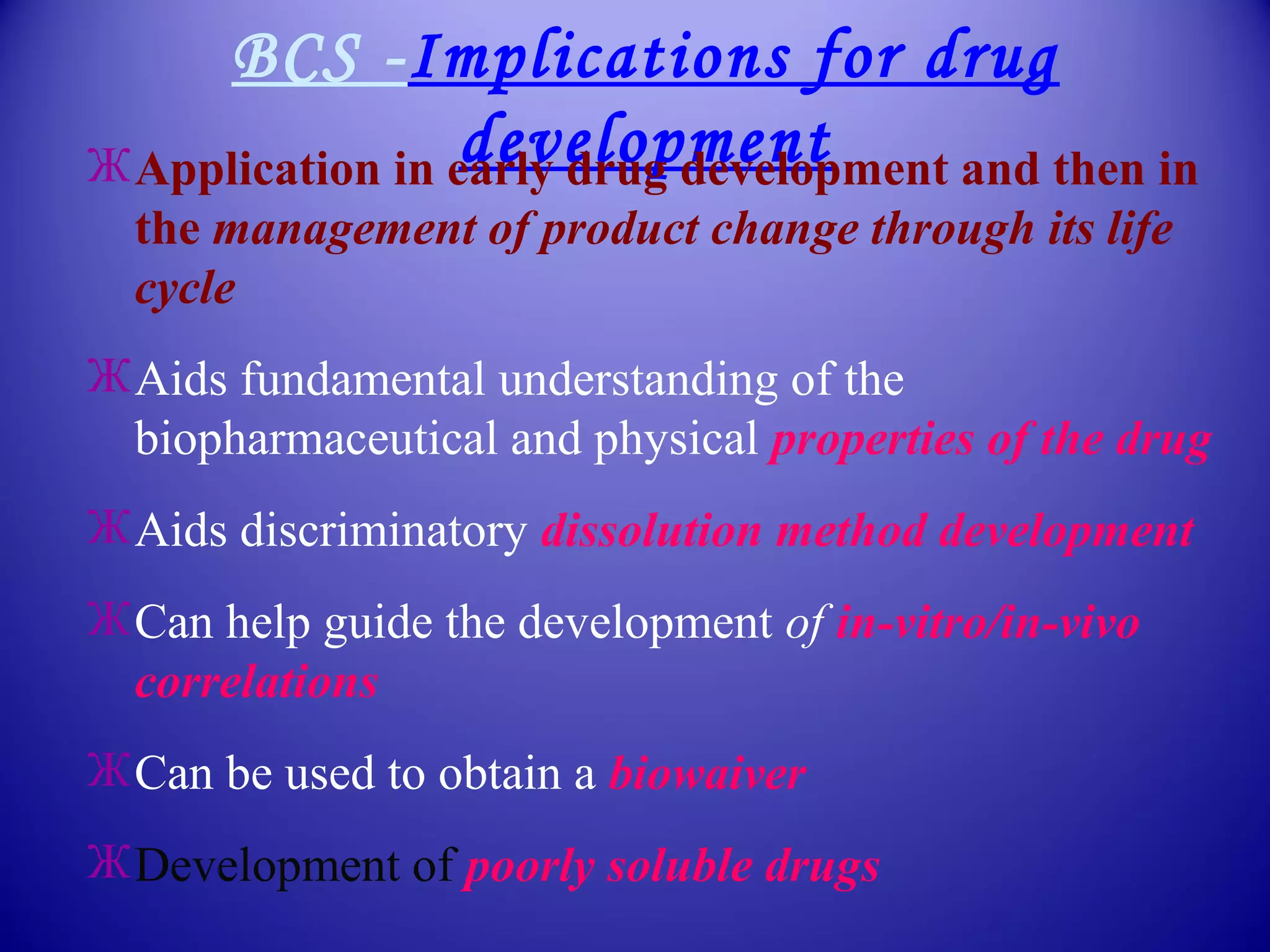 Bcs classification system | PPT