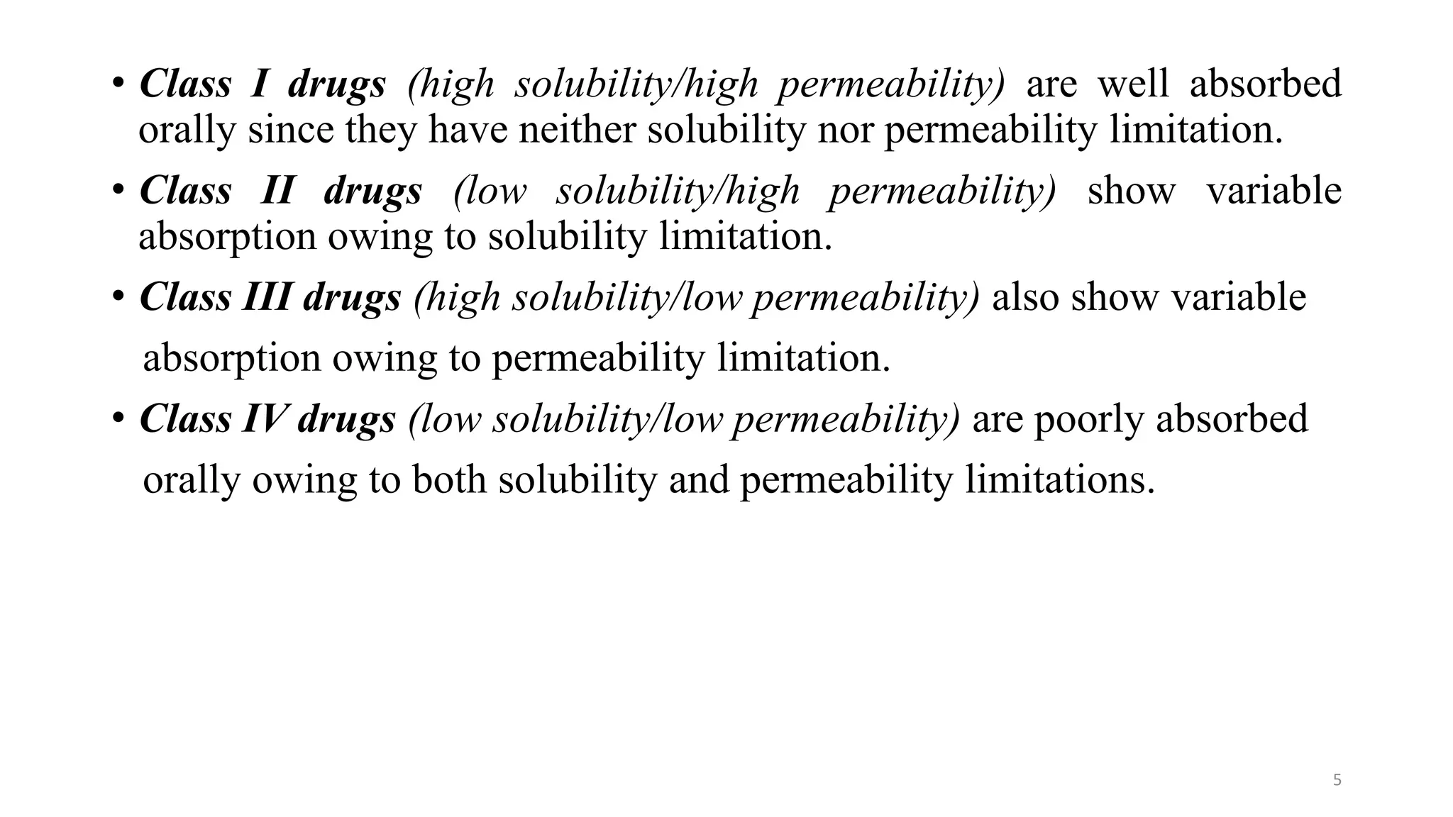Biopharmaceutical classification system | PPTX