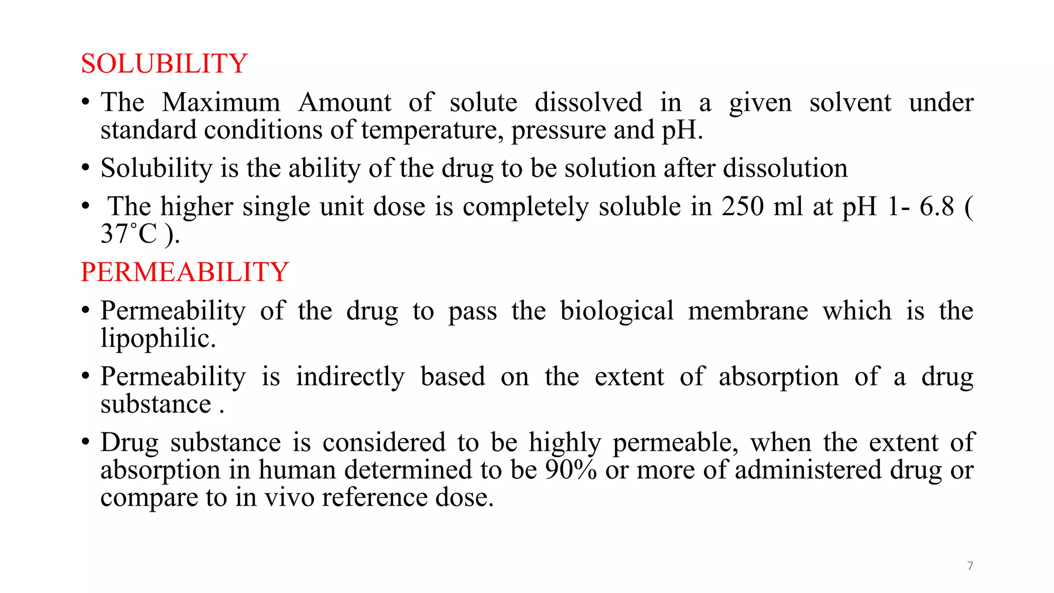 Biopharmaceutical classification system | PPTX