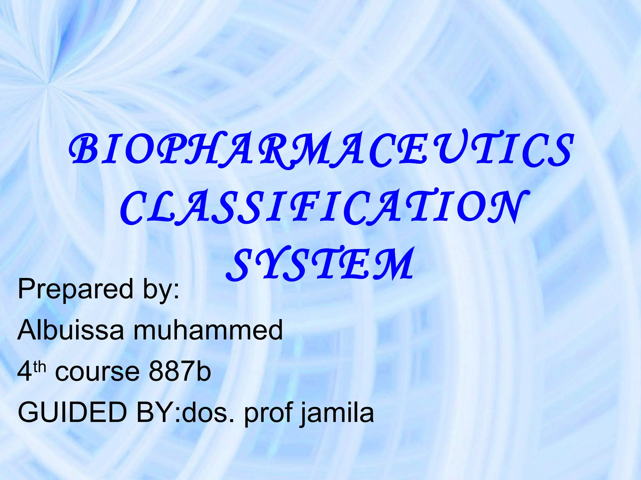 Bcs classification system | PPT