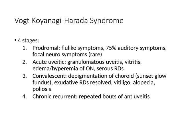 Opththalmology Bcsc Uveitis Part 2 Pptx