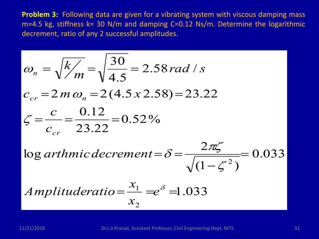 Basic concepts on structural dynamics | PPTX | Geology | Science