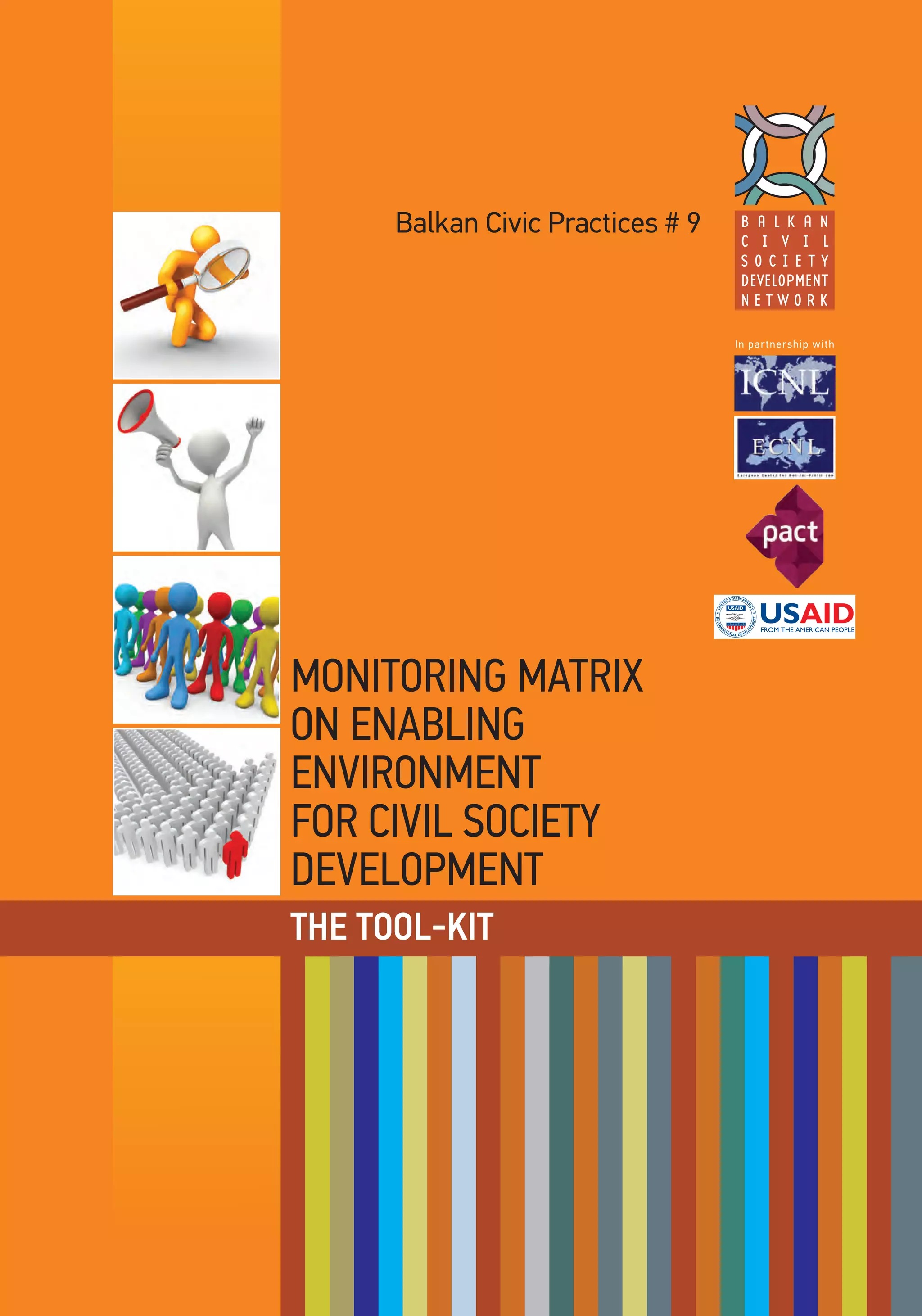 Monitoring Matrix on Enabling Environment for Civil Society Development ...