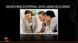 Building Custom BCS .NET Connectors | PPTX
